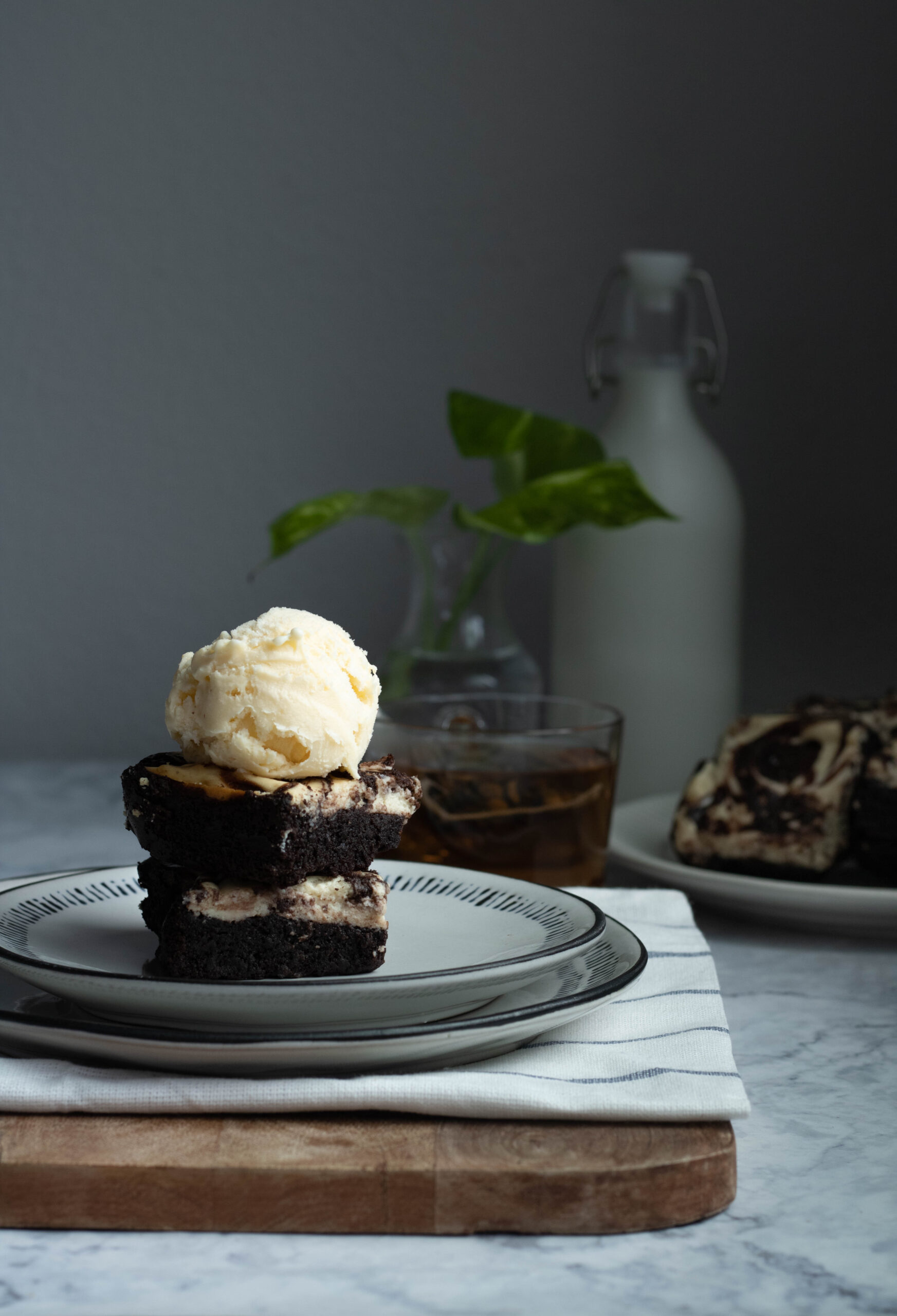 Classic Chocolate Marble Brownies - The Whisk Addict - Easy Recipes ...