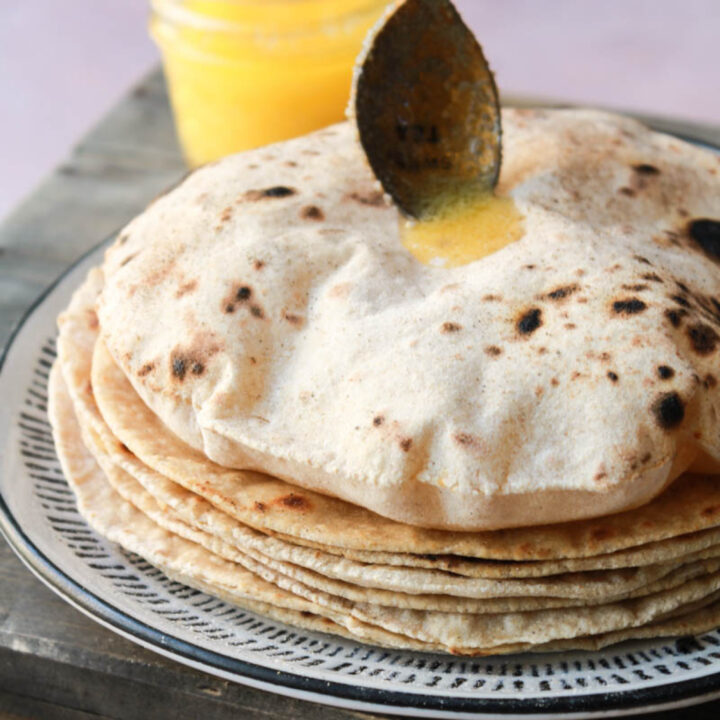 Phulka Recipe | Super Soft Rotis + Video Recipe - The Whisk Addict ...