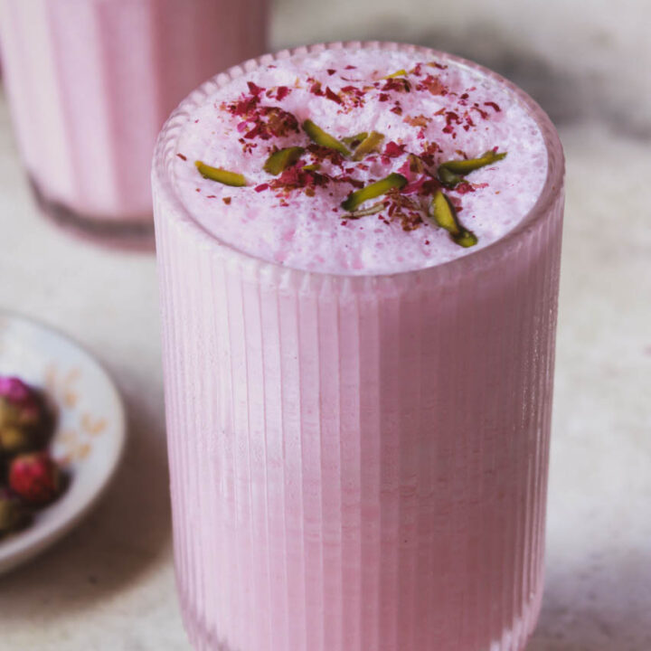 Rose Lassi The Whisk Addict Easy Recipes With A Kick Of Spice