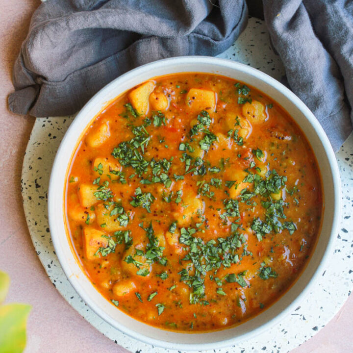 Chana Bateta - Black Chickpeas and Potato Curry - A Family Recipe