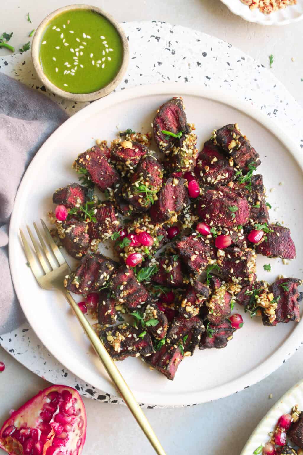 Purple Sweet Potato Chaat | Shakarkandi Chaat - The Whisk Addict - Easy ...