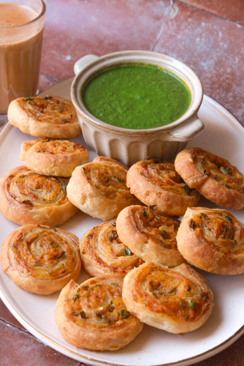 Samosa Pinwheels - The Whisk Addict - Easy Recipes With A Kick Of Spice