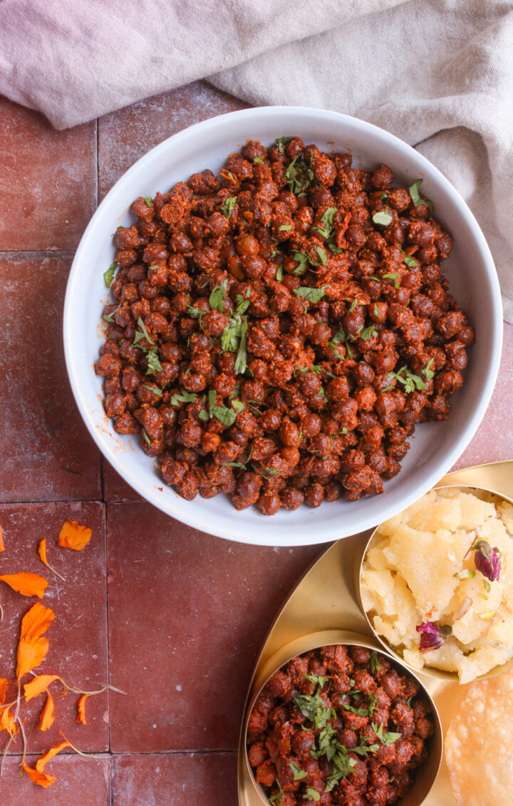 Sukhe Kale Chane | Dry Chana Recipe - Ashtmi Prasad - The Whisk Addict ...