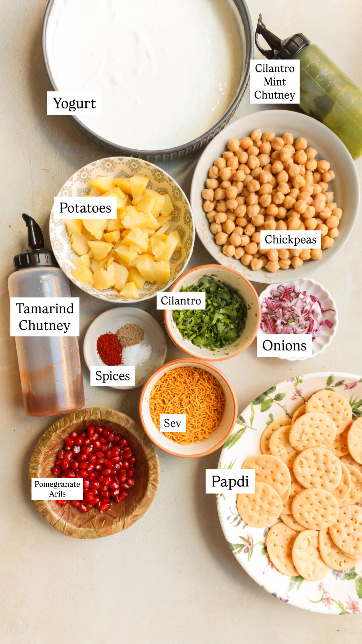 Papdi Chaat | Dahi Papri Chaat - The Whisk Addict - Easy Recipes With A ...